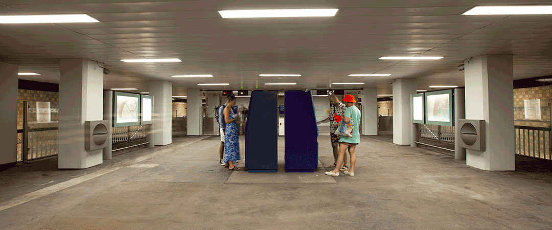 Trabalhos de beneficiação da estação Intendente - Metropolitano de ...